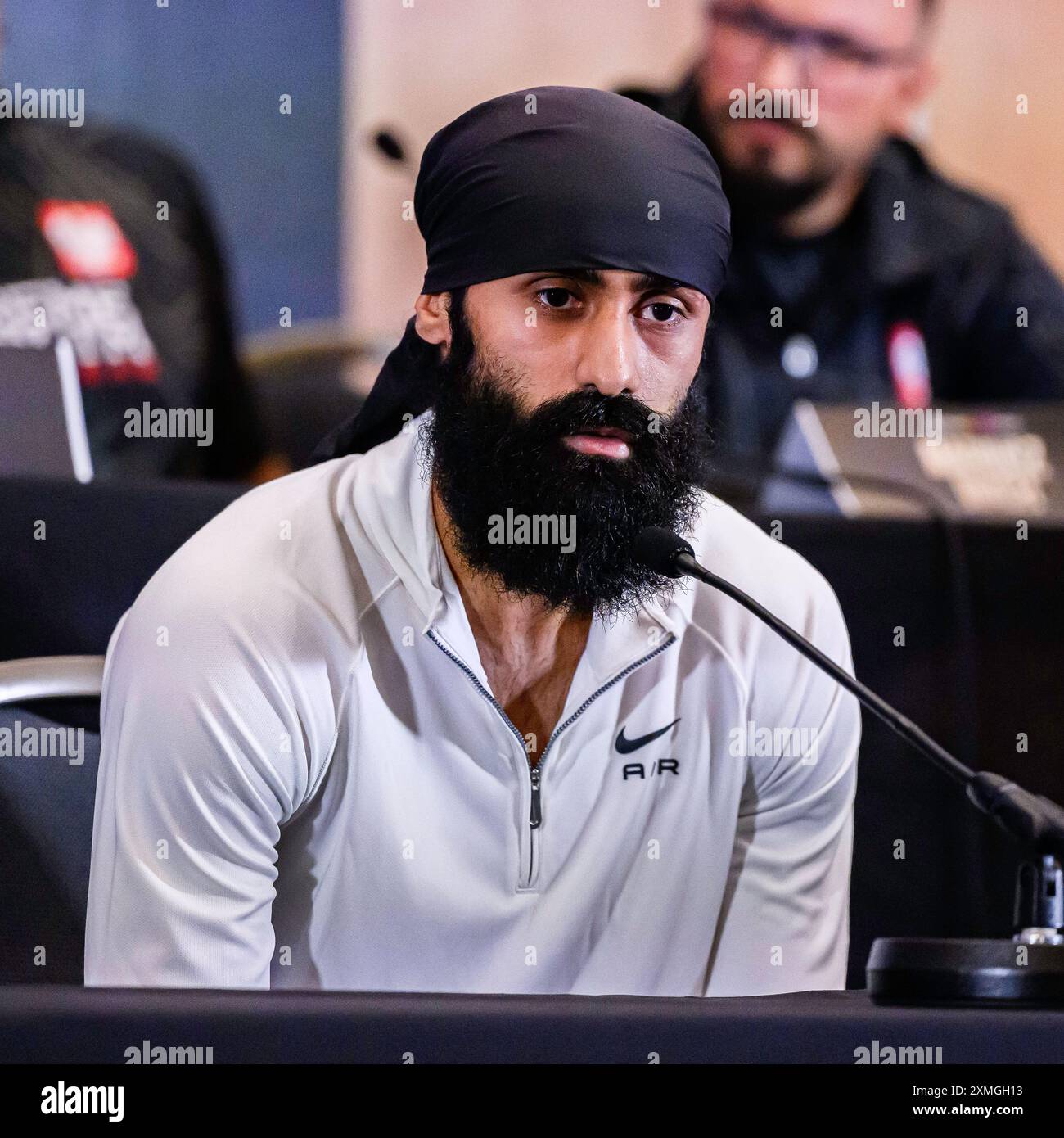 LONDON, UNITED KINGDOM. 25 Jul, 24. Inder Bassi during Joyce vs Chisora ...