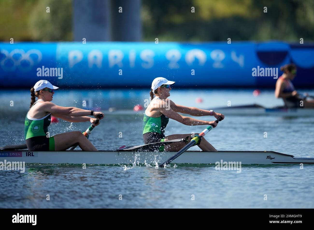 Ireland's Aifric Keogh and Fiona Murtagh compete in the women's rowing ...