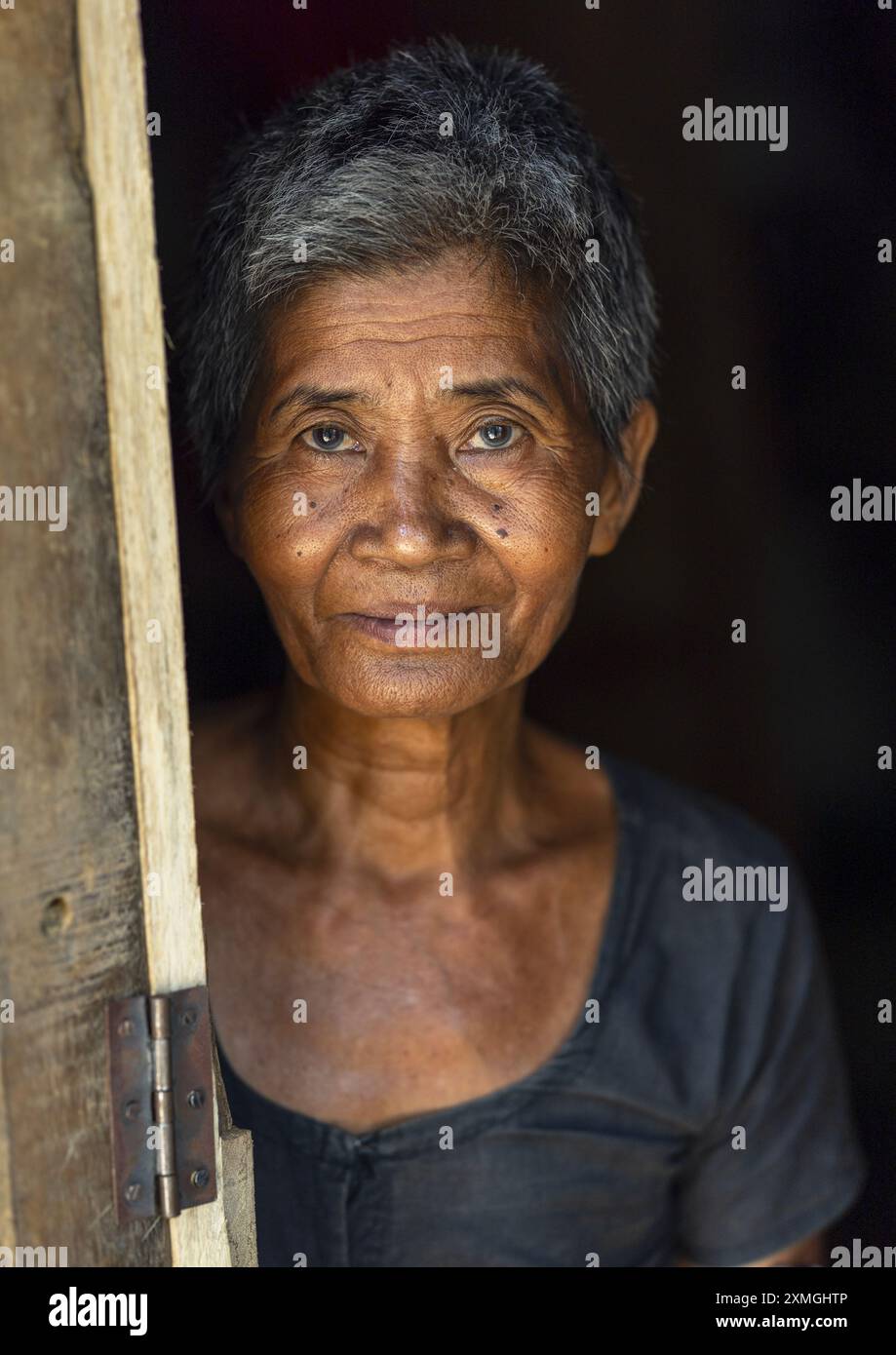 Portrait of a bangladeshi Chakma tribe woman, Chittagong Division ...