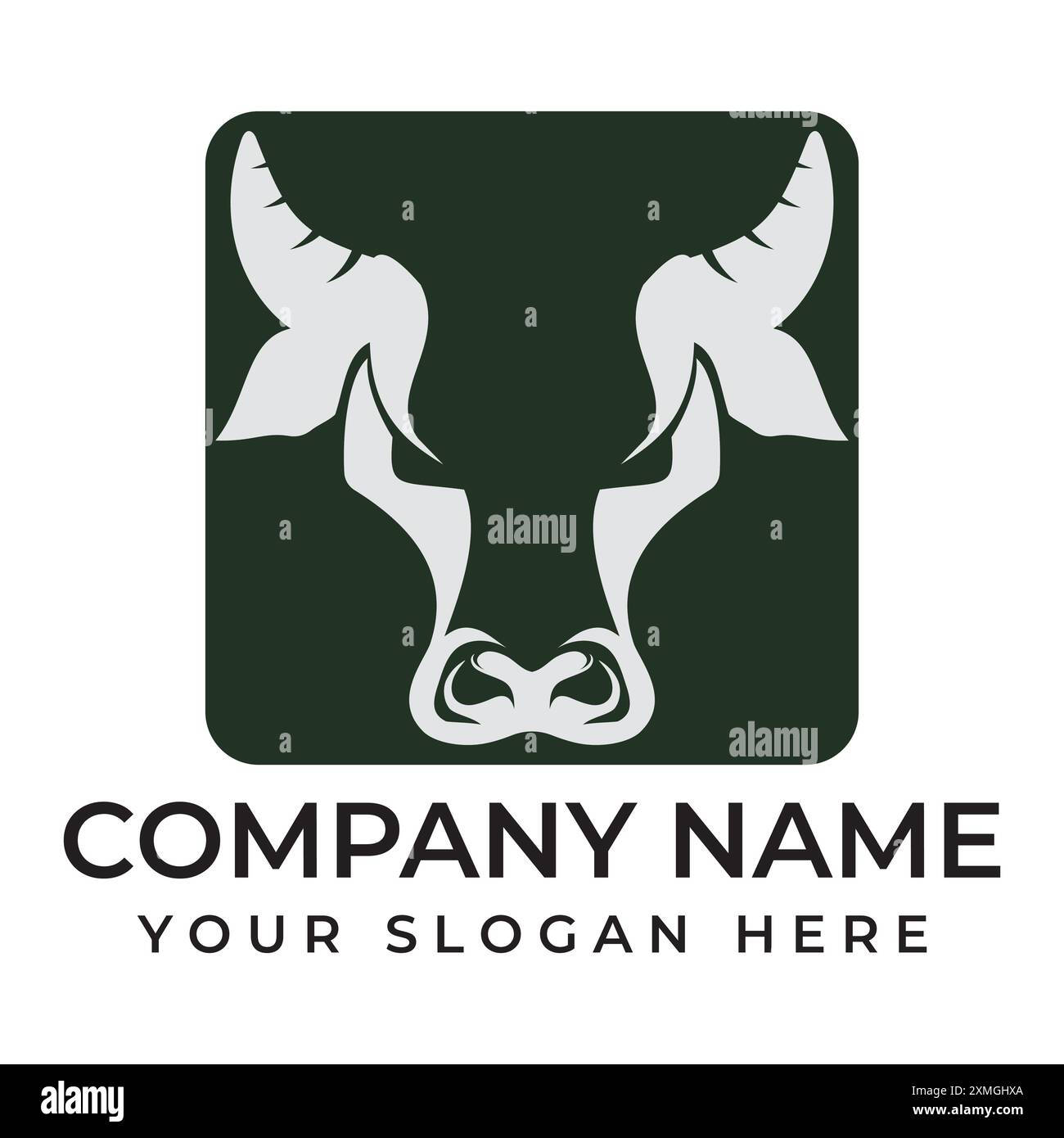 Buffalo logo vector illustrations design icon symbols Stock Vector ...