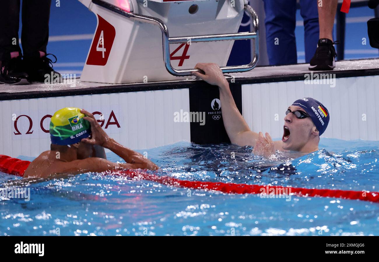 Paris, France. 27th July, 2024. Paris Olympics: Men's 400 Meter ...