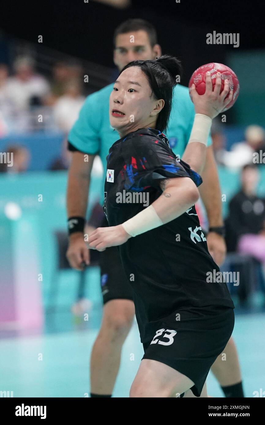 Paris, France. 28th July, 2024. PARIS, FRANCE - JULY 28: Bitna Woo of ...