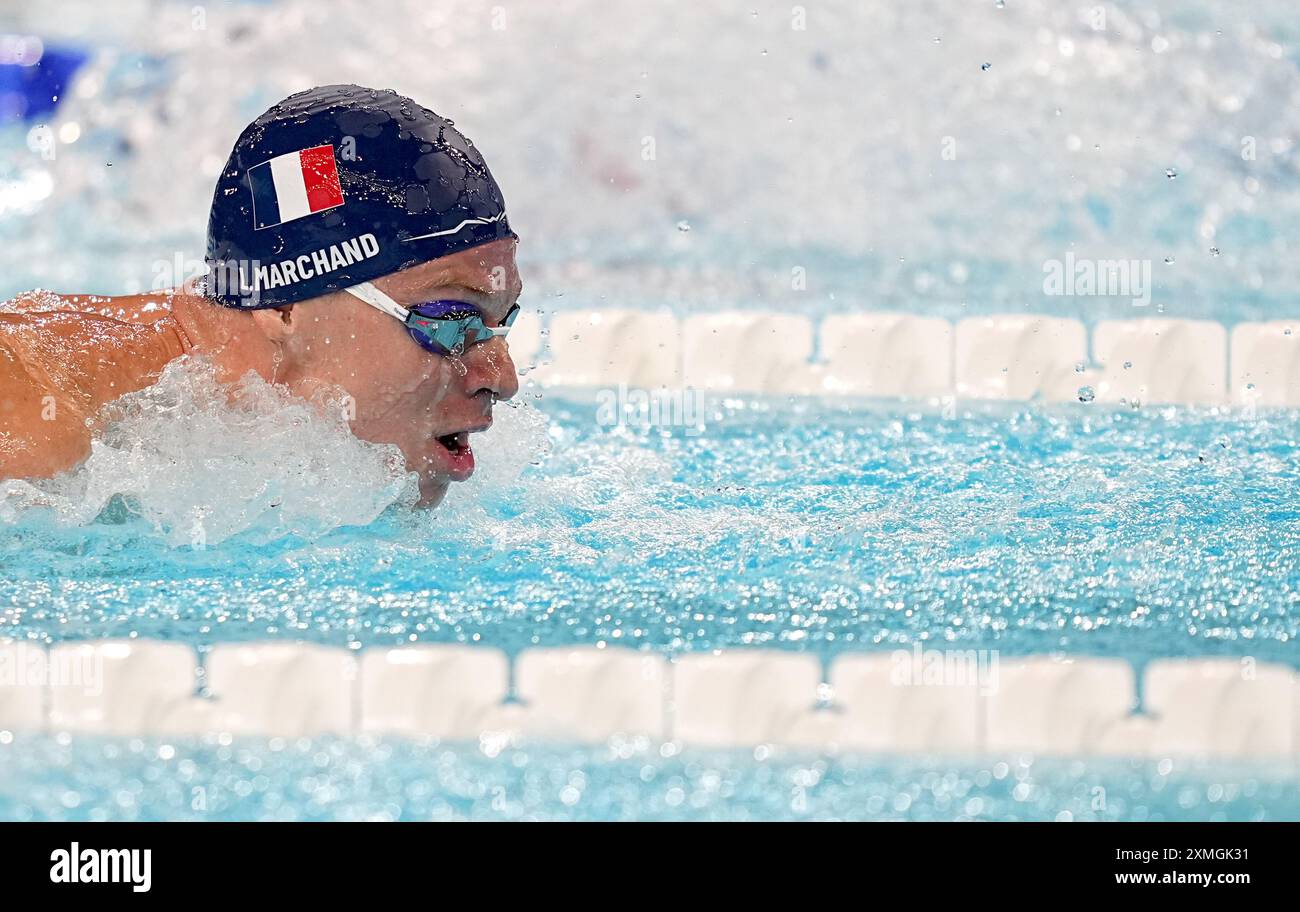 Paris, France. 28th July, 2024. Olympics, Paris 2024, Swimming, Paris ...