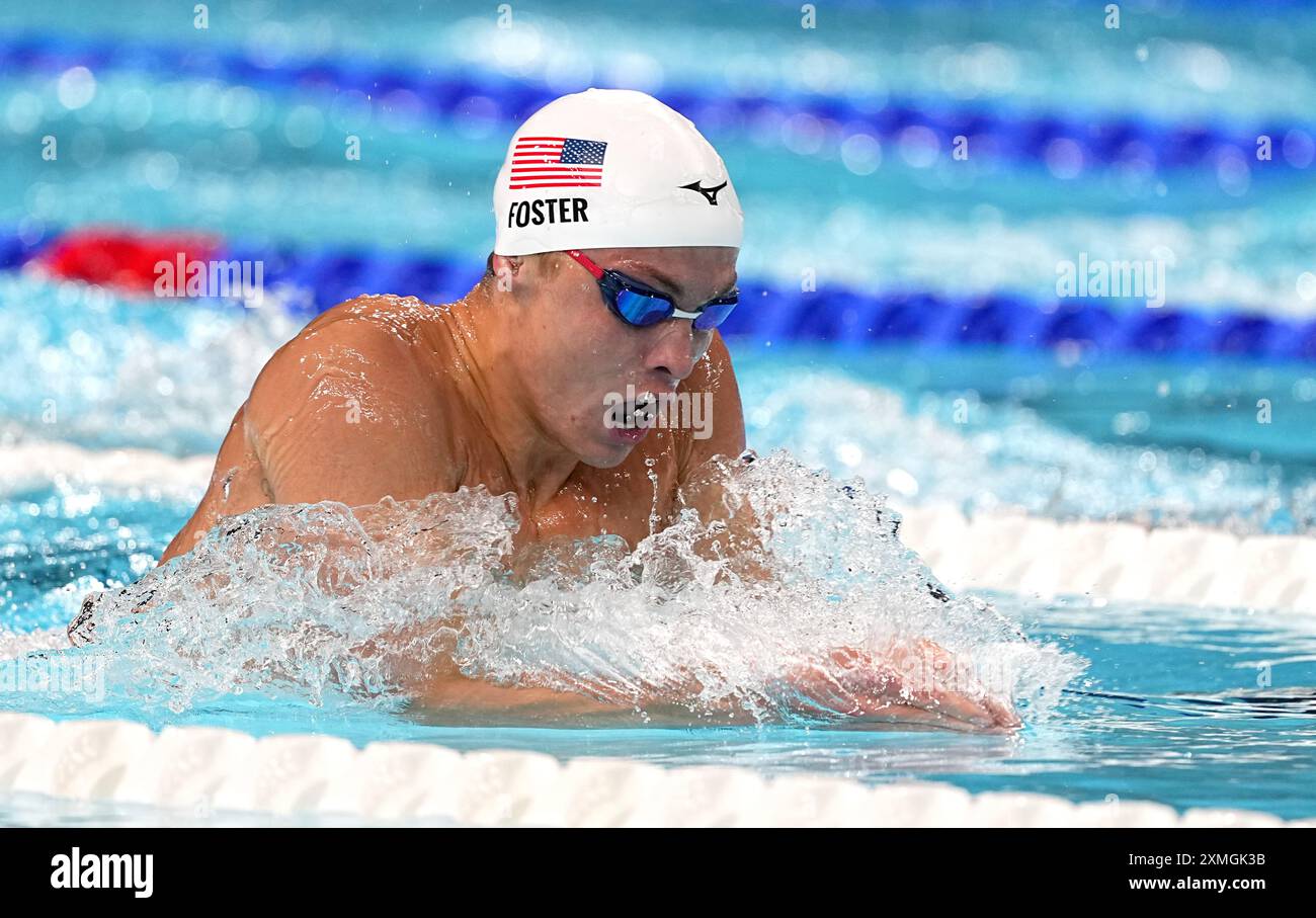 Paris, France. 28th July, 2024. Olympics, Paris 2024, Swimming, Paris ...