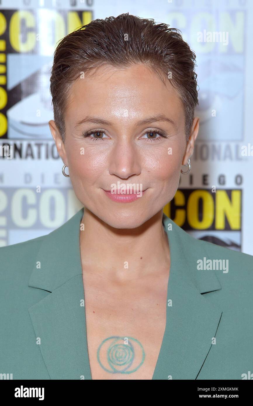 Dominique Provost-Chalkley beim Photocall zu Tubi Fernsehfilm 'Wynonna ...