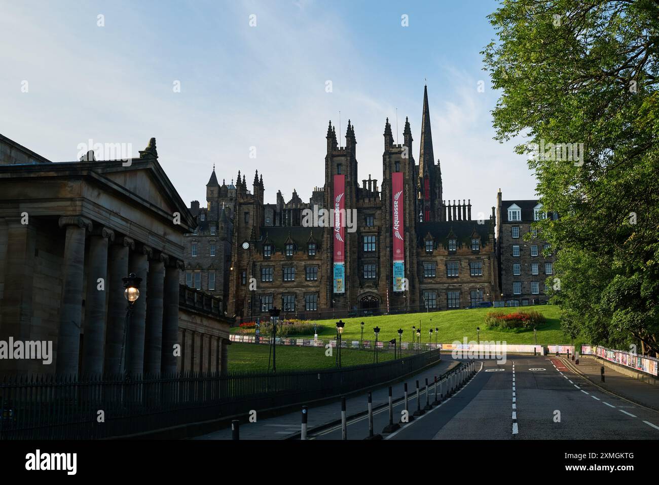 Edinburgh Scotland, UK 28 July 2024. General view of The Assembly Hall ...
