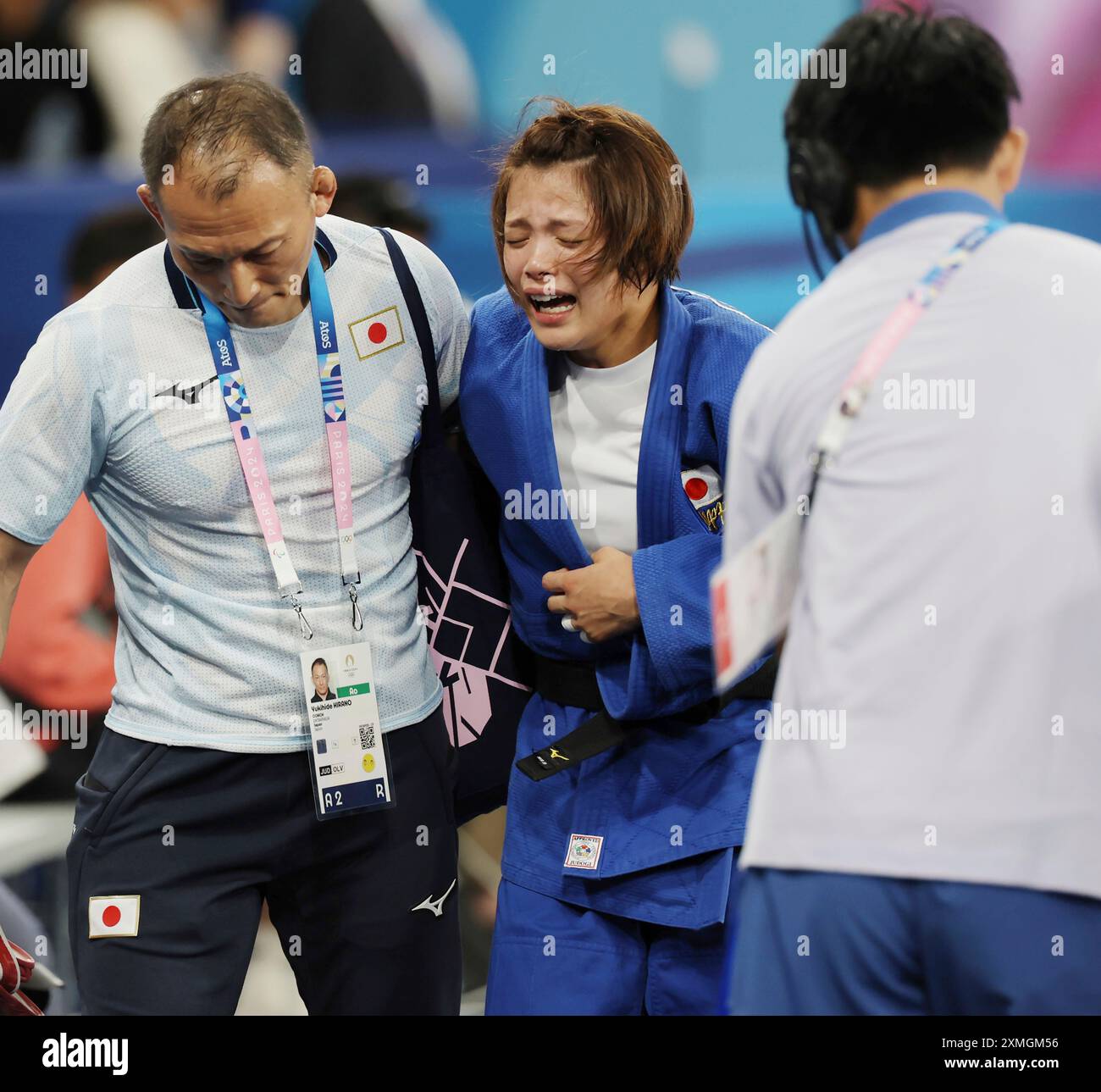 Uta Abe of Japan is disappointed with losing Judo women -52kg ...