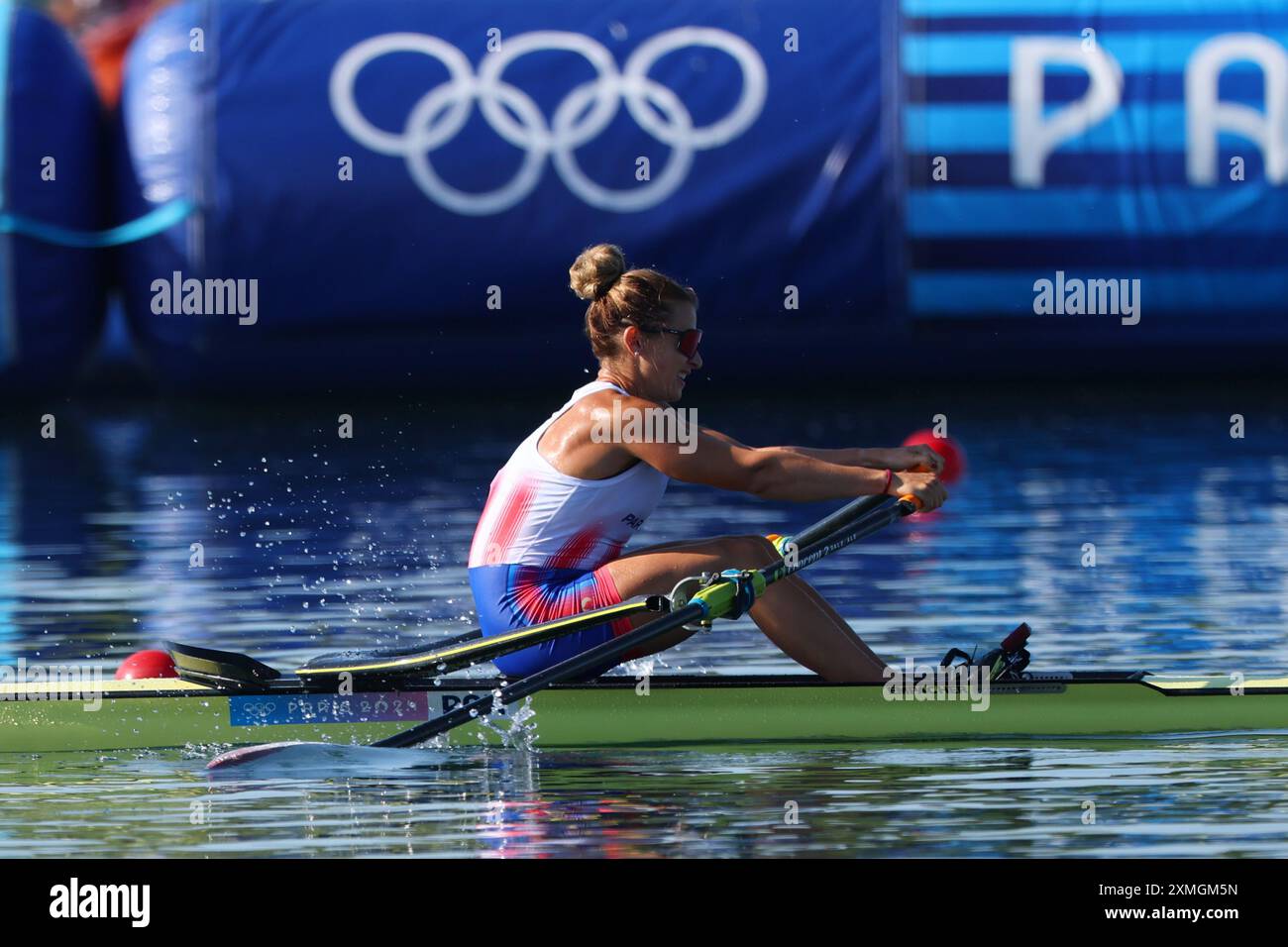 Alejandra Beatriz Alonso (PAR), JULY 28, 2024 - Rowing : Women's Single ...