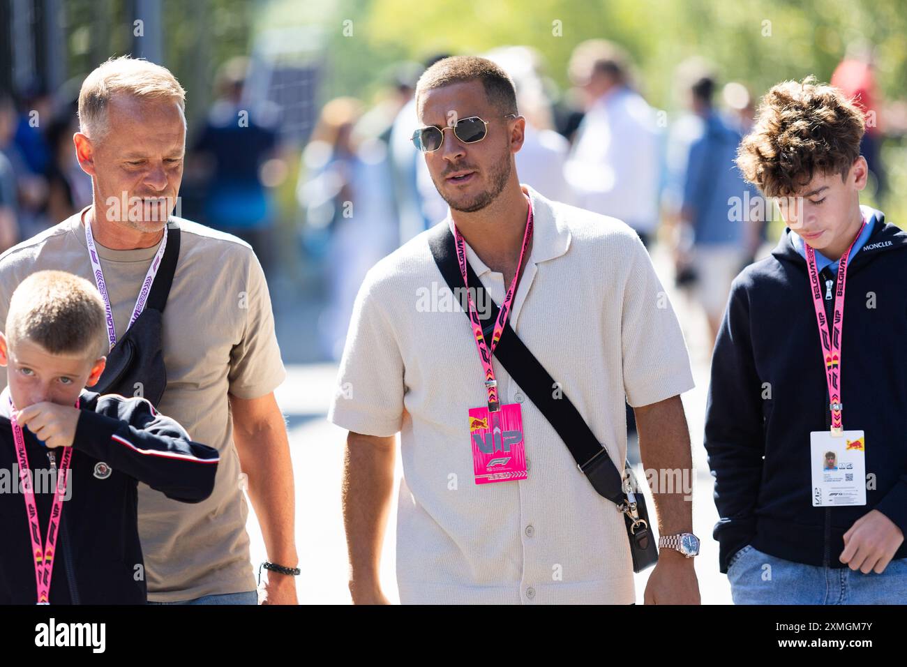 HAZARD Eden, portrait during the Formula 1 Rolex Belgian Grand Prix ...