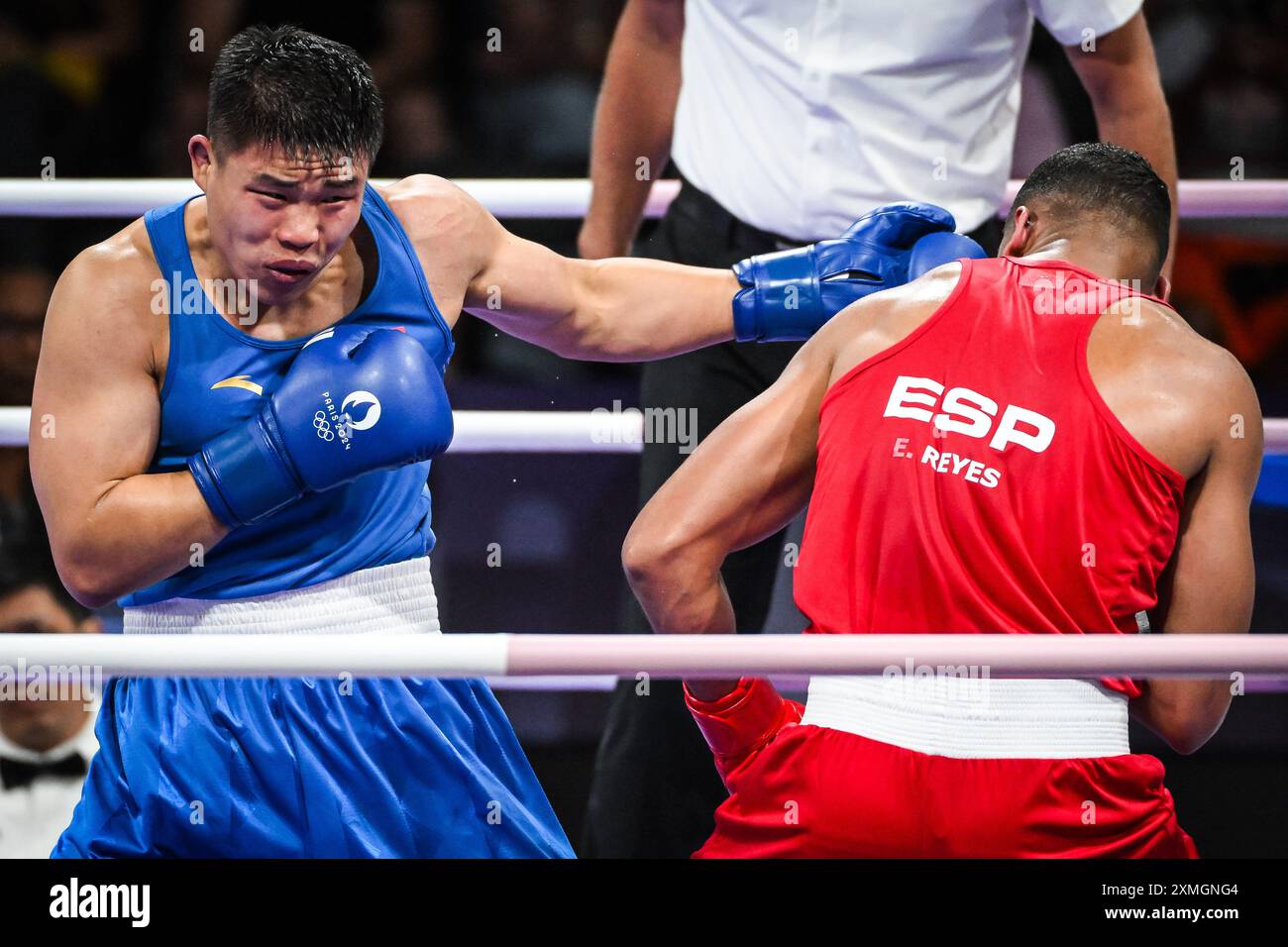 Villepinte, France. 28th July, 2024. REYES PLA Enmanuel of Spain and ...