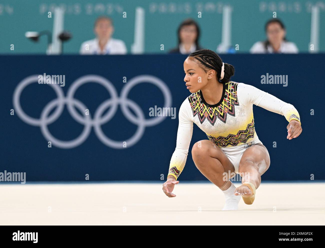 Paris, France. 28th July, 2024. Caitlin Rooskrantz of South Africa ...