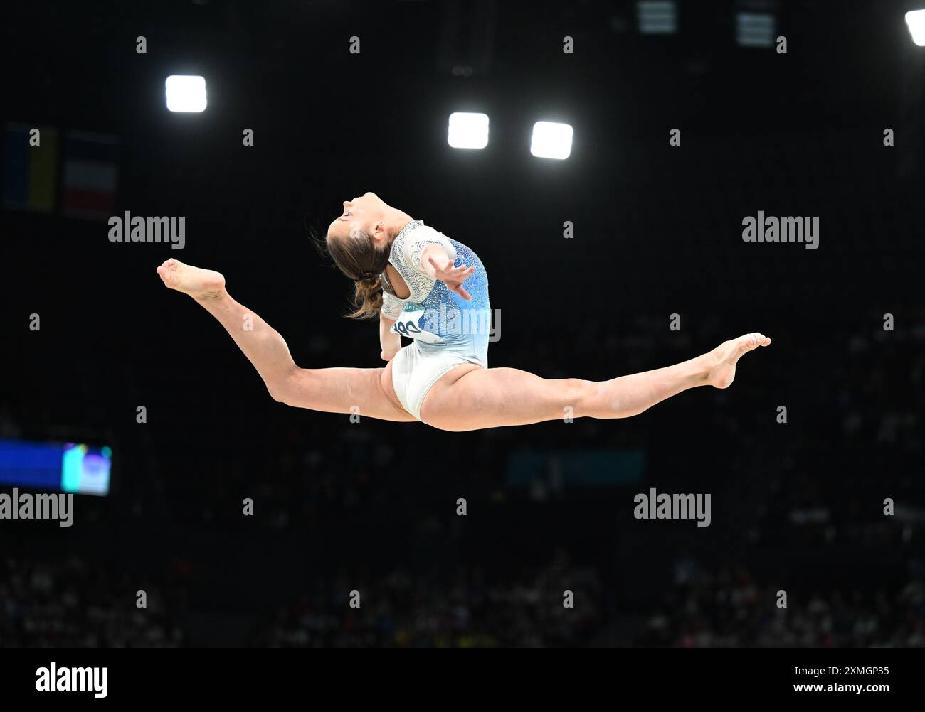 Paris, France. 28th July, 2024. Anna Lashchevska of Ukraine competes ...