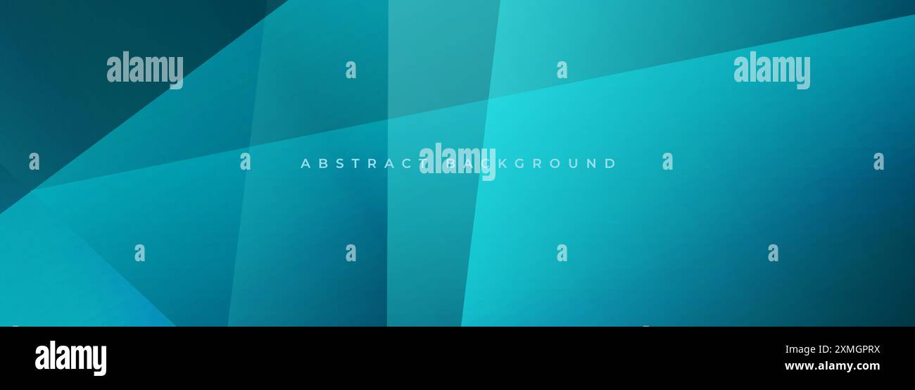 Abstract blue modern geometric banner background with lines. Vector ...