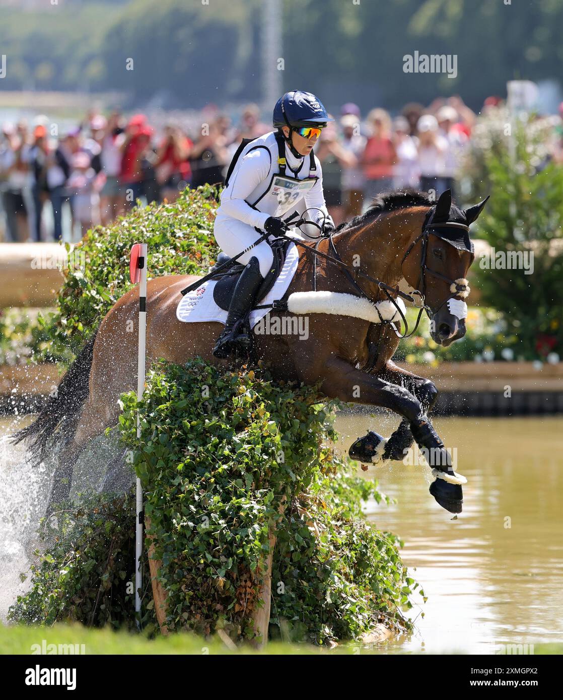 Versailles, France. 28th July, 2024. Olympia, Paris 2024, equestrian ...