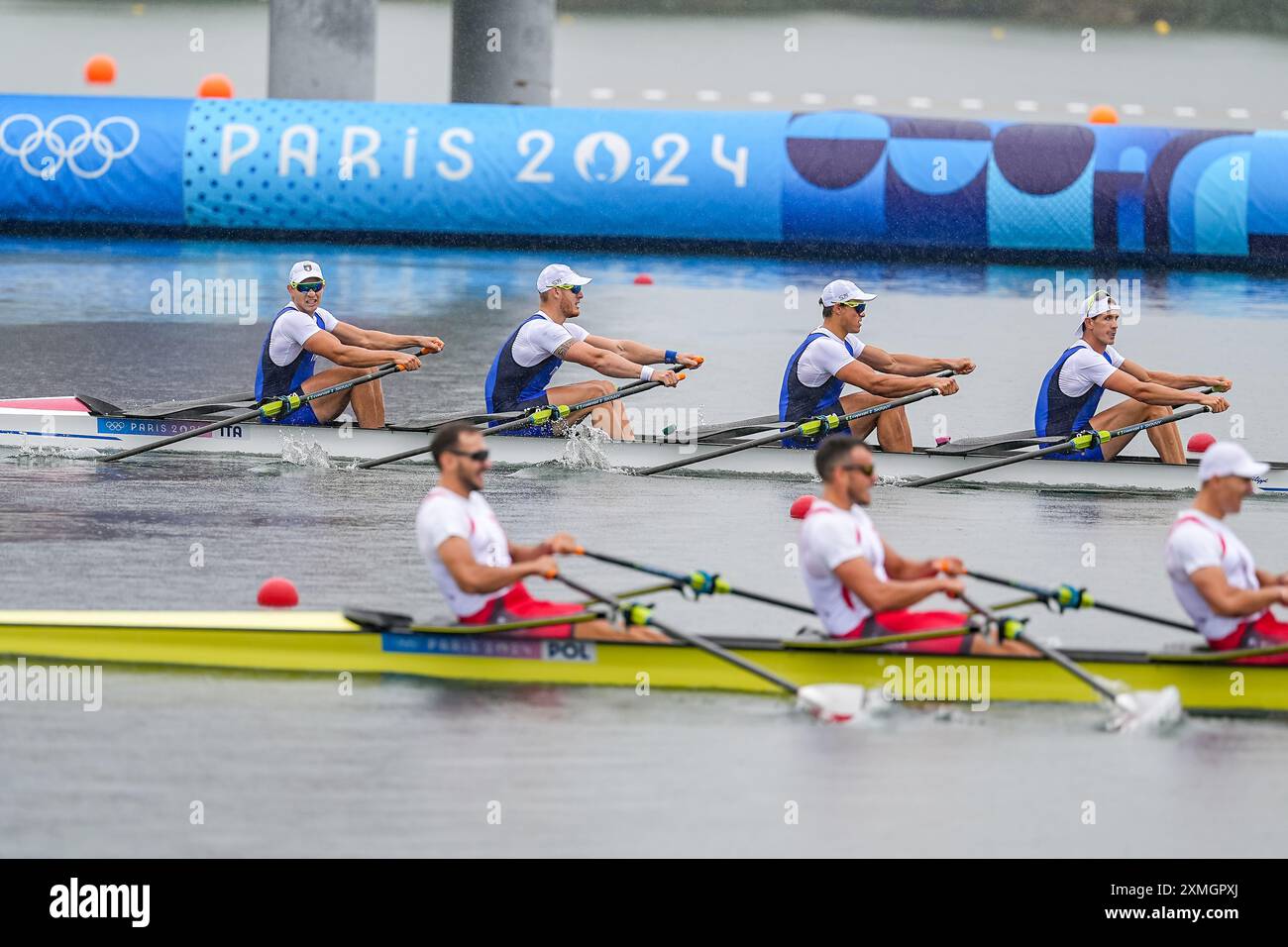 Paris, France. 27th July, 2024. PARIS, FRANCE - JULY 27: Luca Chiumento ...