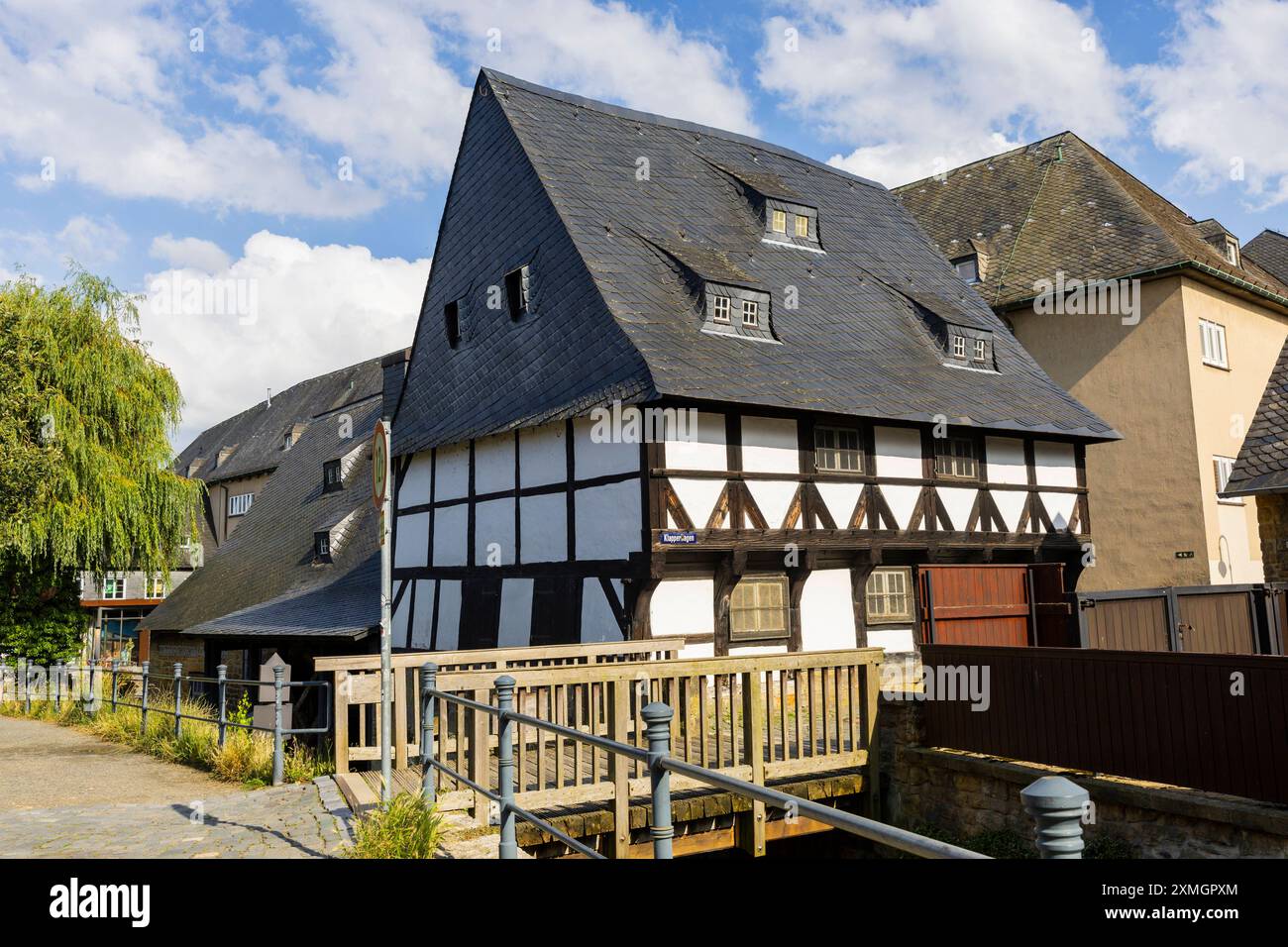 Altstadt Lohmühle In der Lohmühle hat man Rinde zerkleinert, um ...