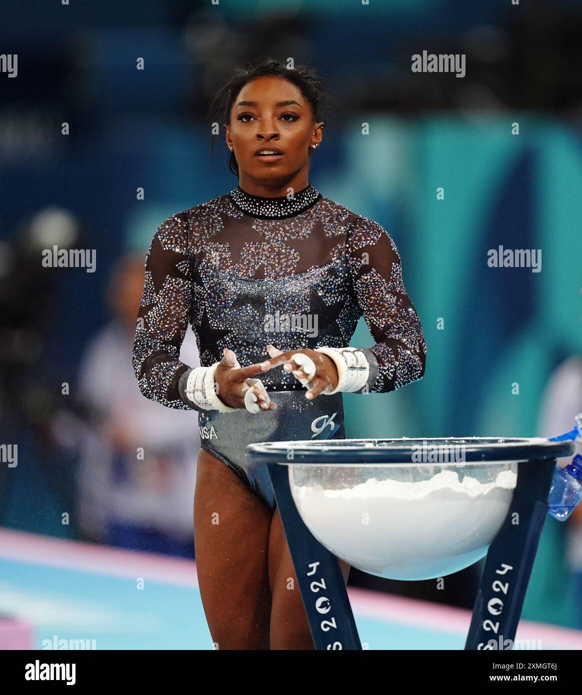 USA's Simone Biles during the Artistic Gymnastics, women's ...