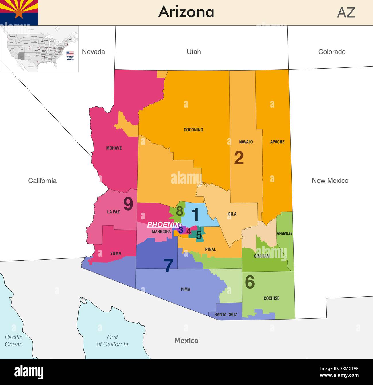 Phoenix subdivision Stock Vector Images - Alamy