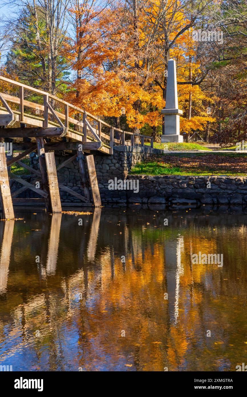 The North Bridge (the Old North Bridge) , is a historic site in Concord ...