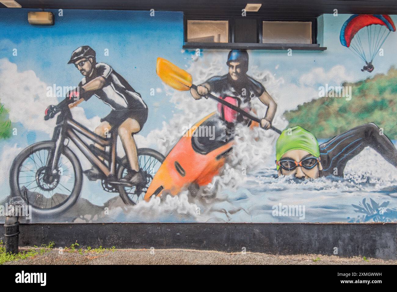 Murals padarn hotel hi-res stock photography and images - Alamy