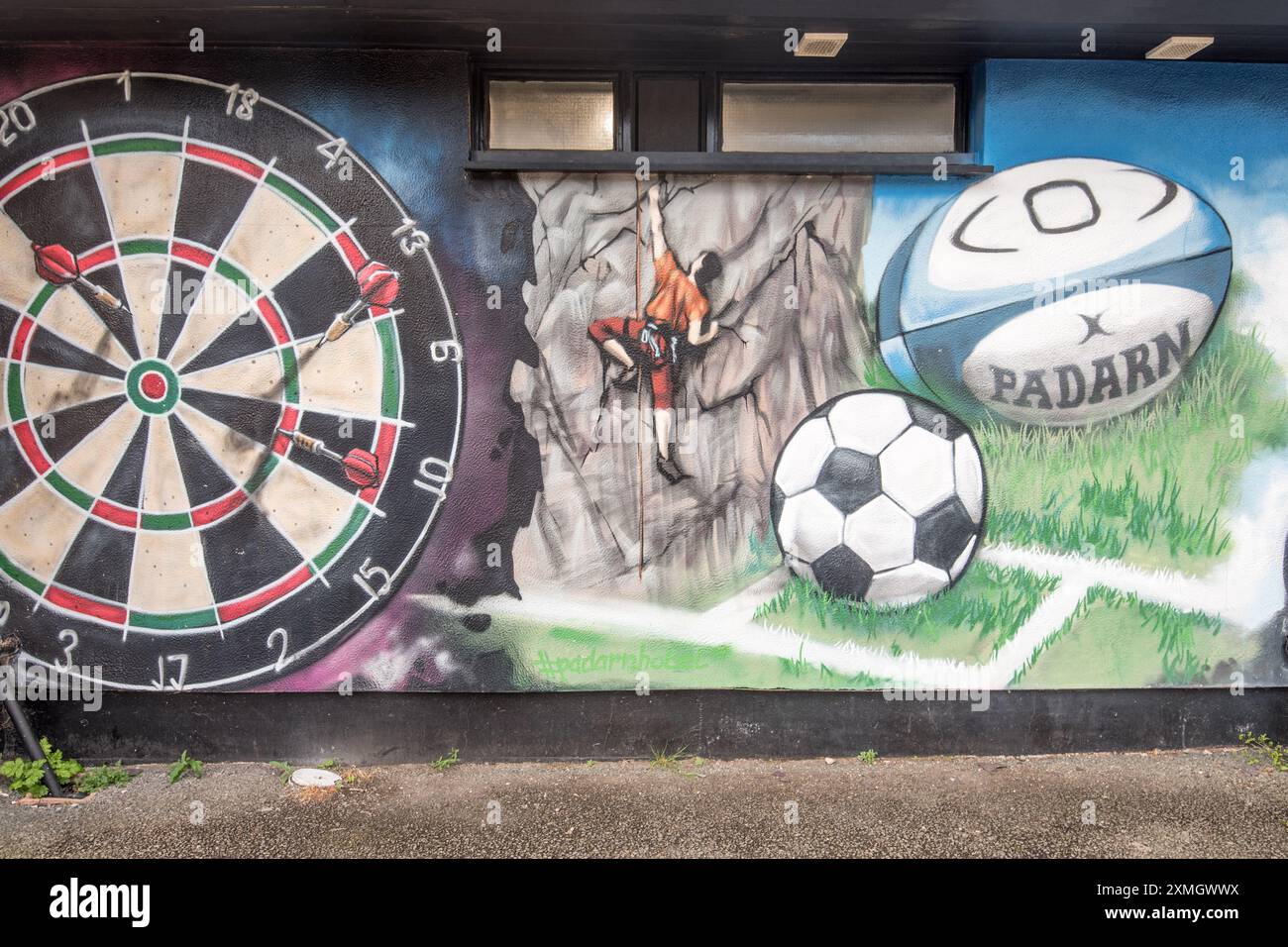 Murals padarn hotel hi-res stock photography and images - Alamy