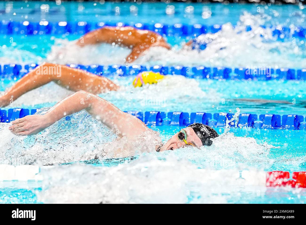 Paris, France. 27th July 2024. Katie Ledecky of United States of ...