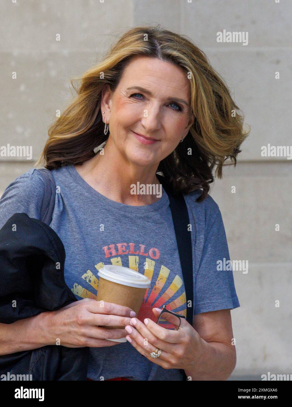 London, UK. 28th July, 2024. Victoria Derbyshire, Jouranlist and ...