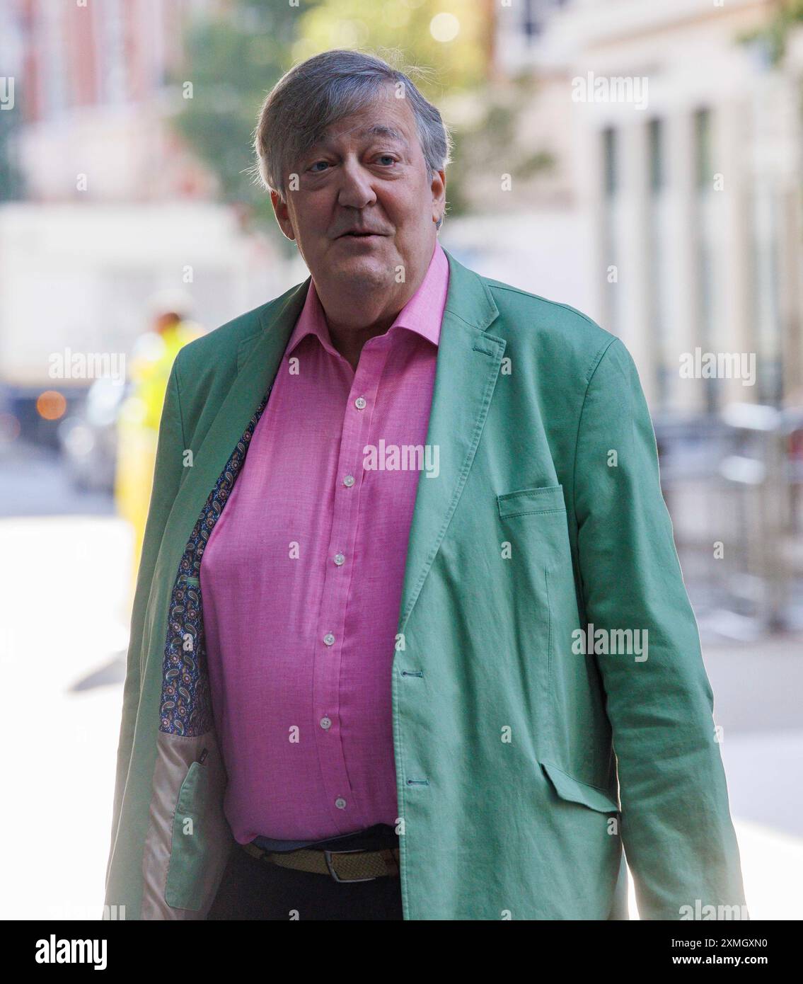 London, UK. 28th July, 2024. Stephen Fry, Comedian, activist and writer ...