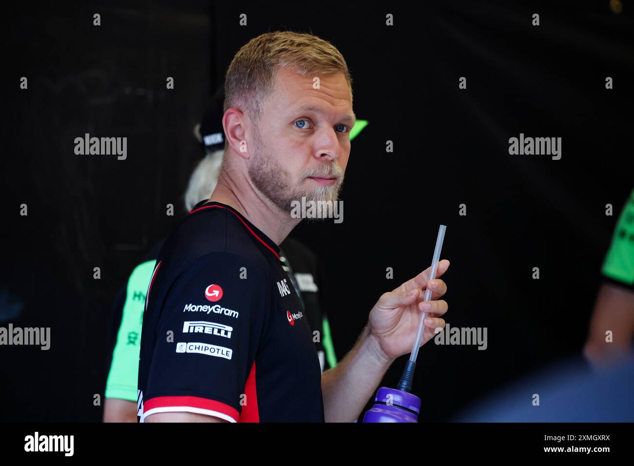MAGNUSSEN Kevin (den), Haas F1 Team VF-24 Ferrari, portrait during the ...
