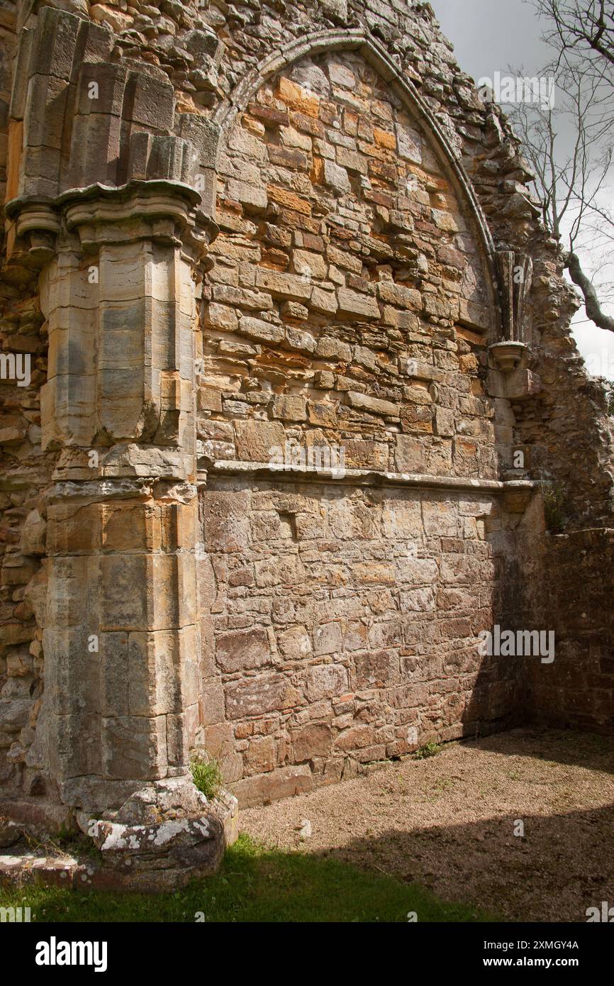 Bayham Old Abbey Stock Photo - Alamy