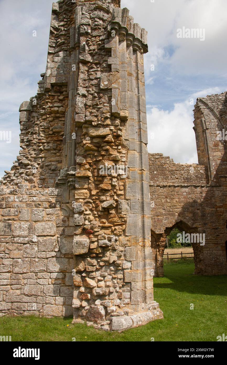 Bayham Old Abbey Stock Photo - Alamy