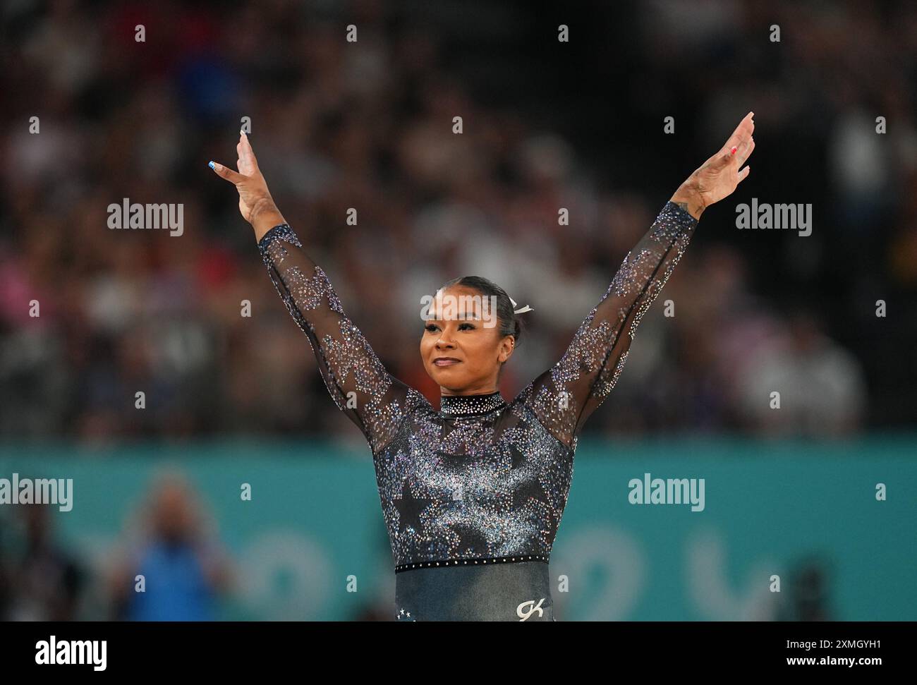 Jordan chiles paris 2024 hi-res stock photography and images - Alamy