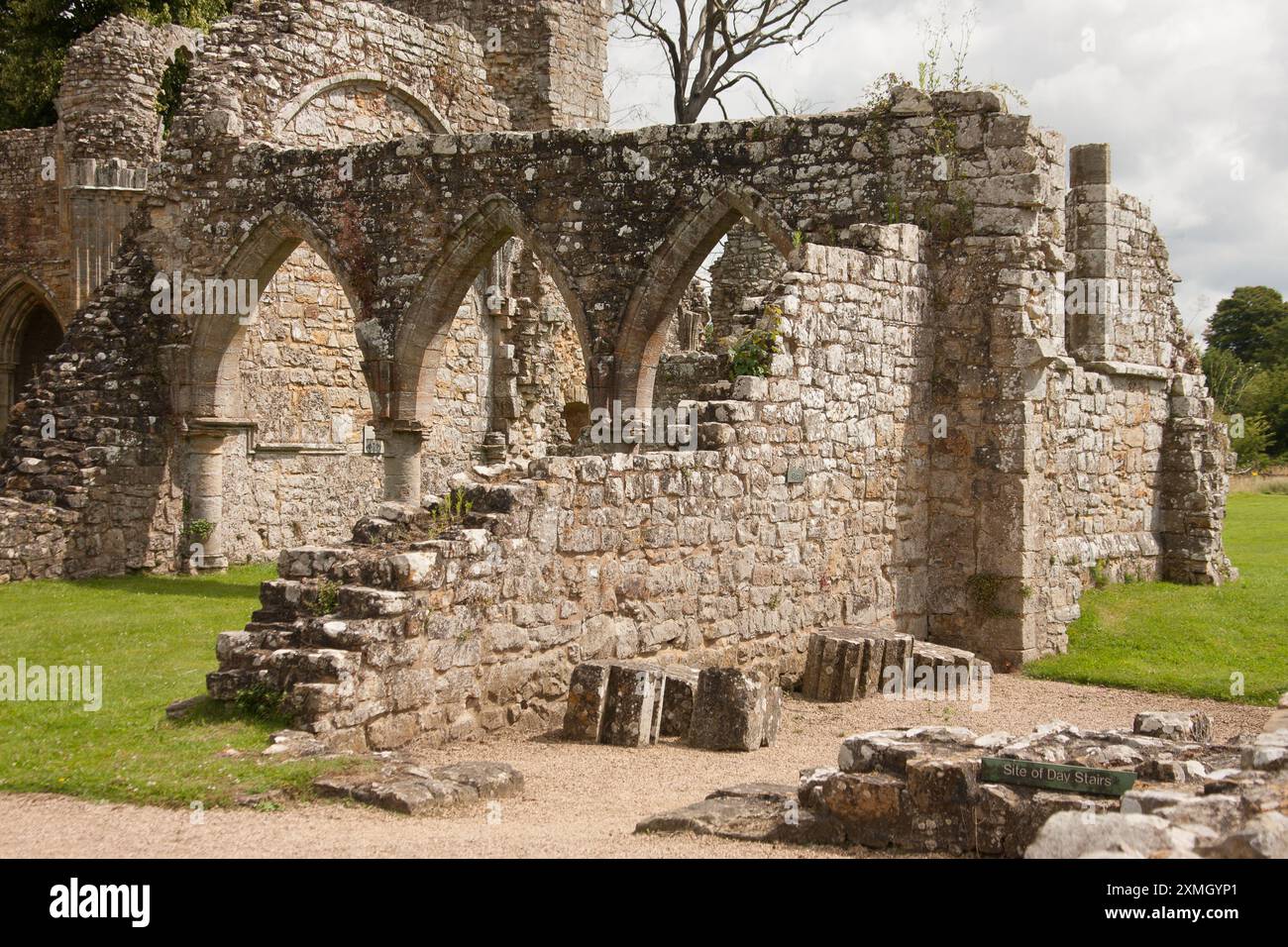 Bayham Old Abbey Stock Photo - Alamy