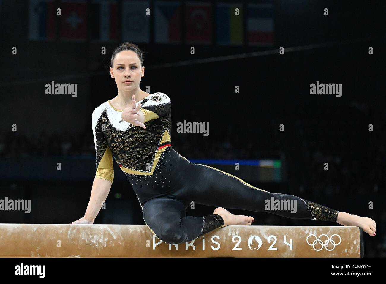 Paris, France. 28th July, 2024. Olympia, Paris 2024, gymnastics, all ...