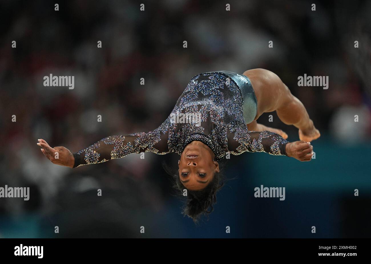 Bercy Arena, Paris, France. 28th July, 2024. Simone Biles (United ...