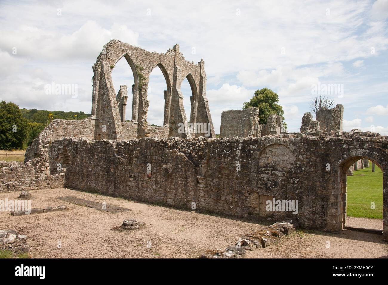 Bayham Old Abbey Stock Photo - Alamy