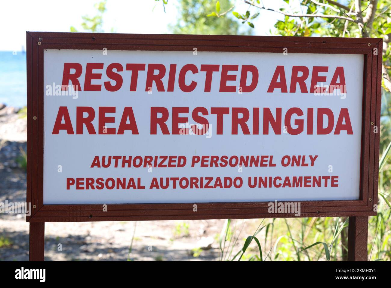 Entry only for authorized persons hi-res stock photography and images ...