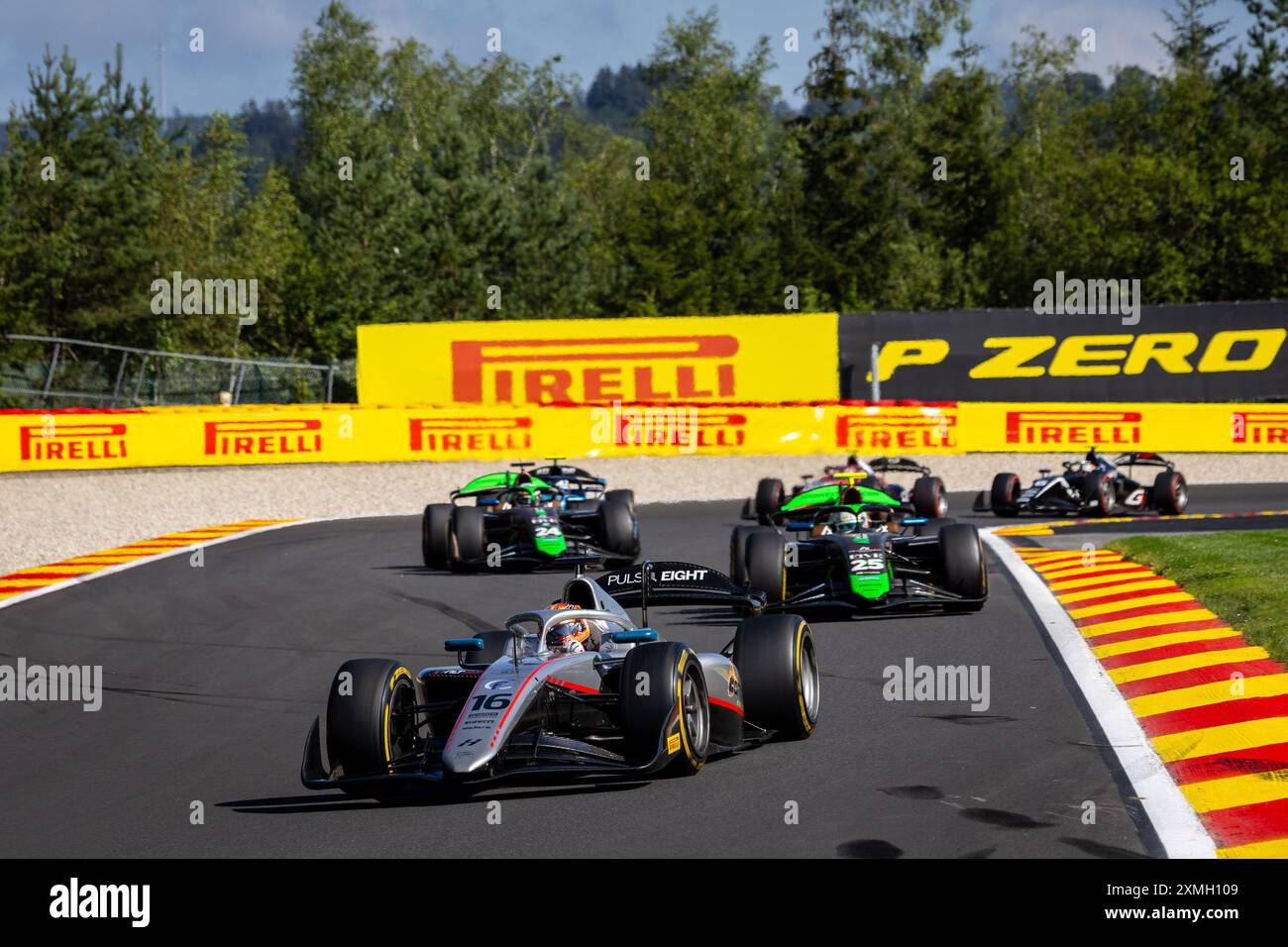 16 CORDEEL Amaury (bel), Hitech Pulse-Eight, Dallara F2 2024, action ...
