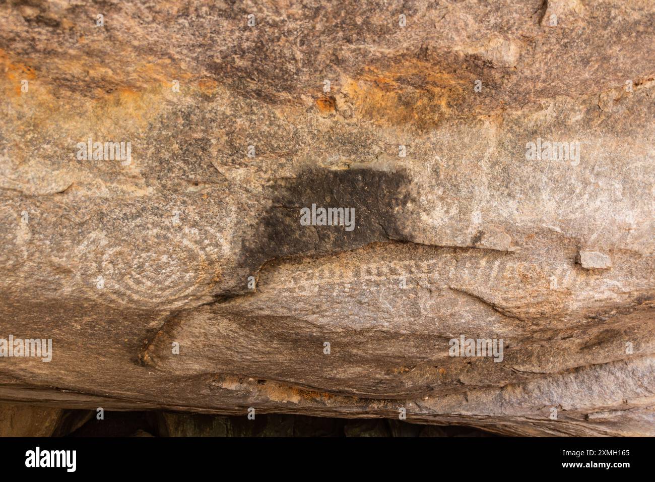 Ancient rock paintings in Nyero, Uganda Stock Photo - Alamy