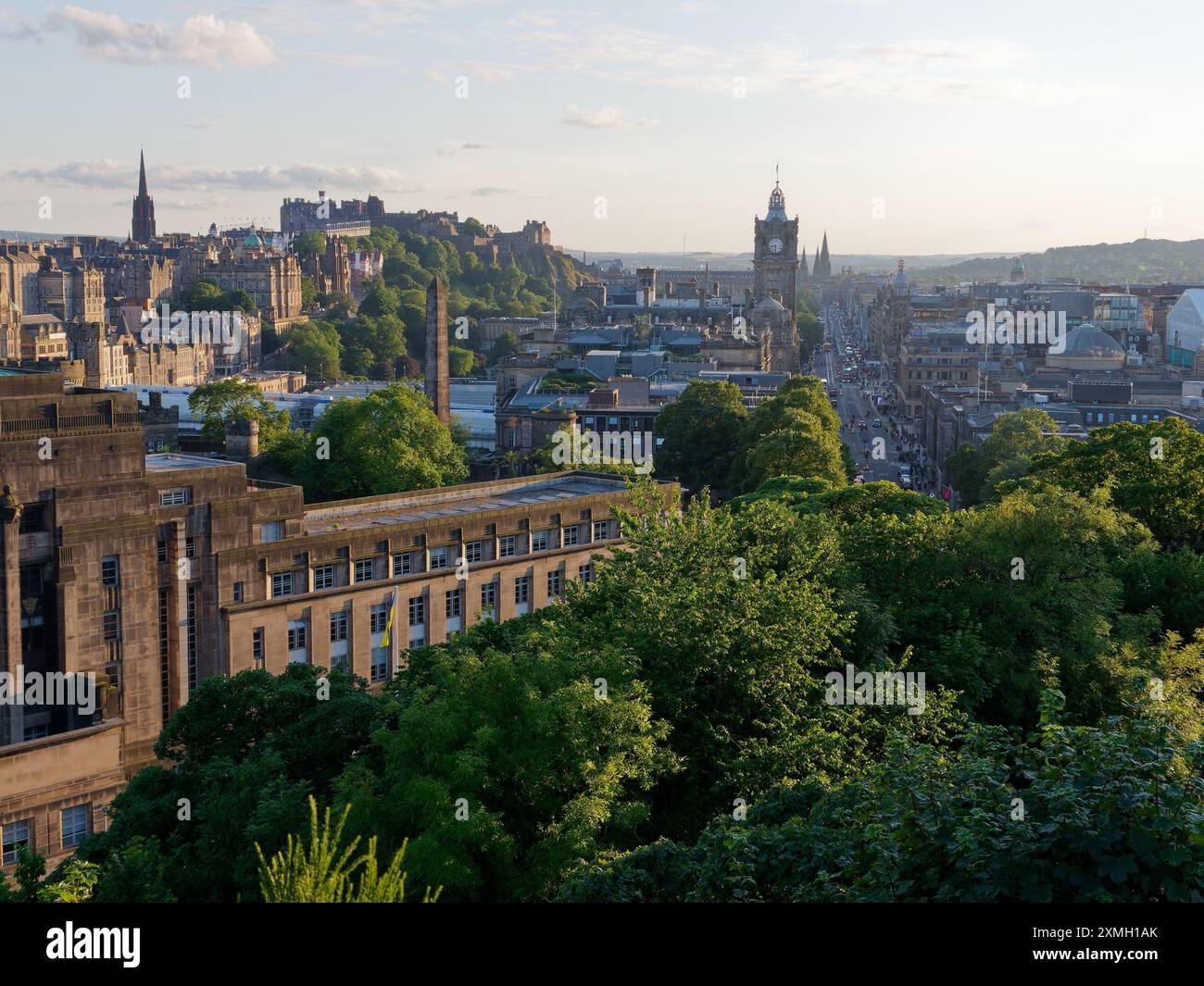 St. Andrews House building HQ of The Scottish Government and the city ...