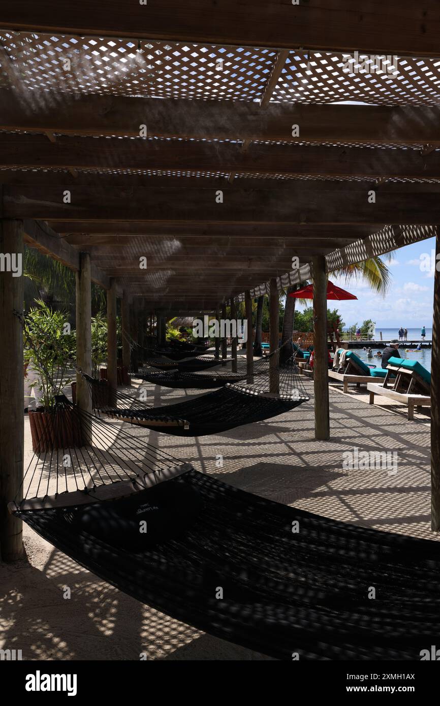 The Port of Roatan is one of two cruise ports in Roatan Stock Photo - Alamy