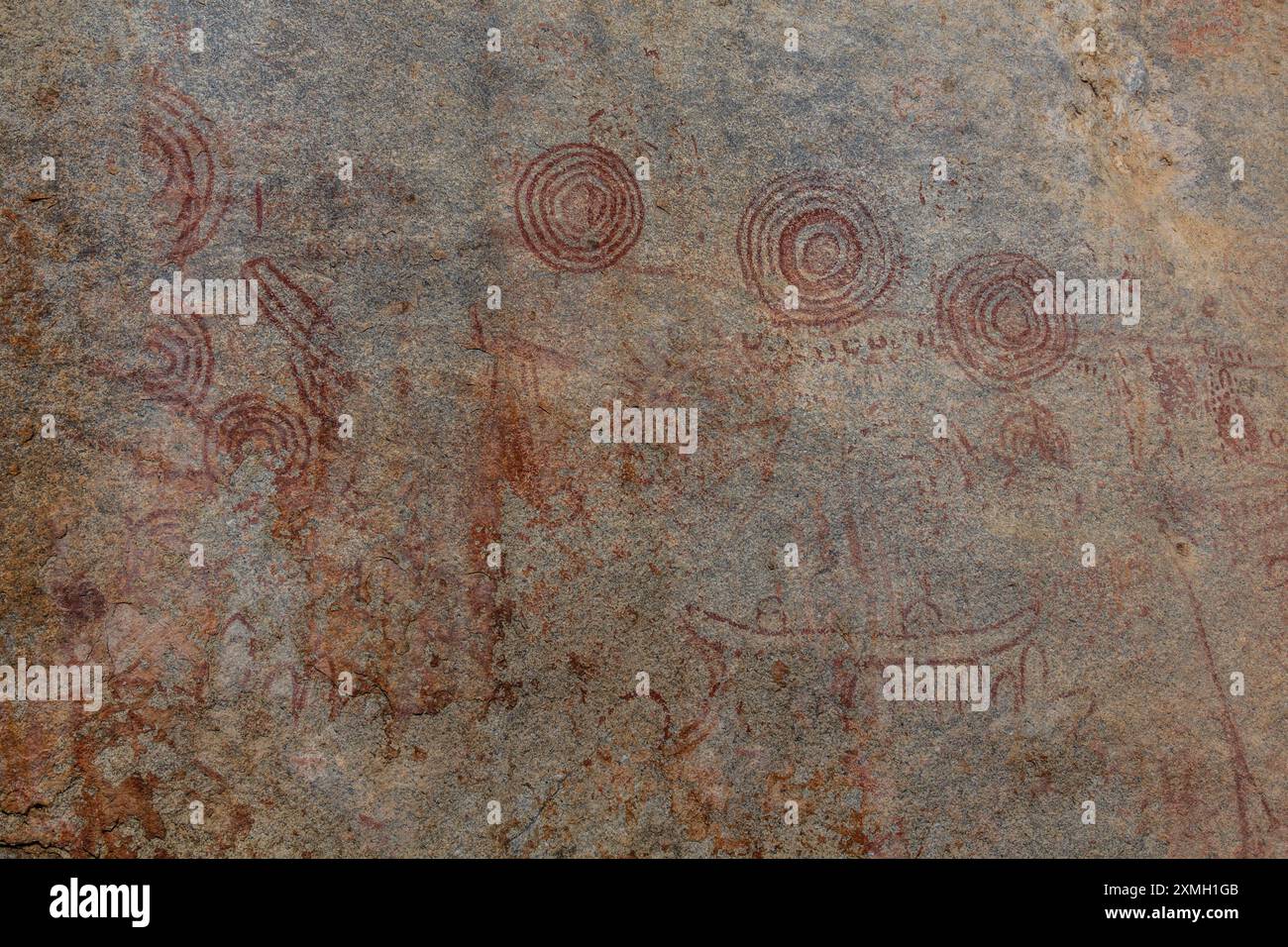 Ancient rock paintings in Nyero, Uganda Stock Photo - Alamy