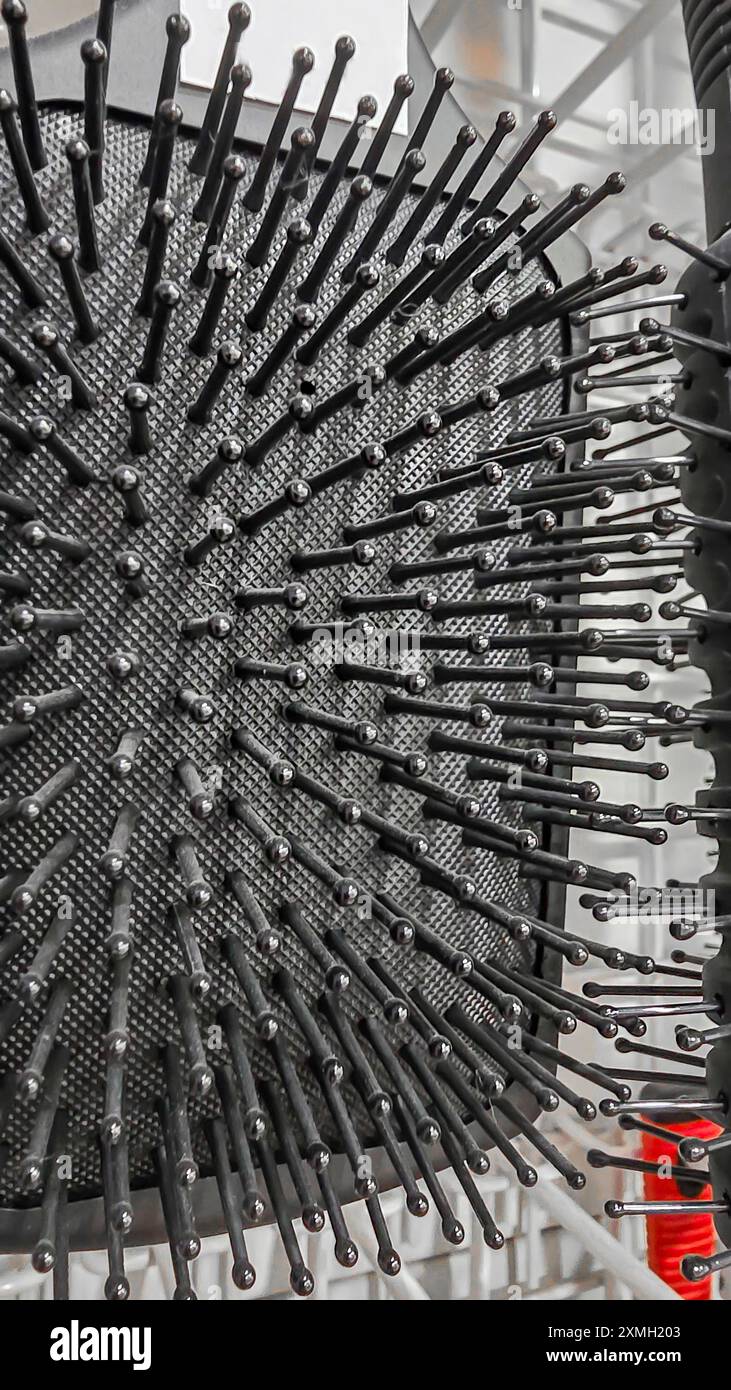 Special hairdressing comb for coloring and styling. Professional ...
