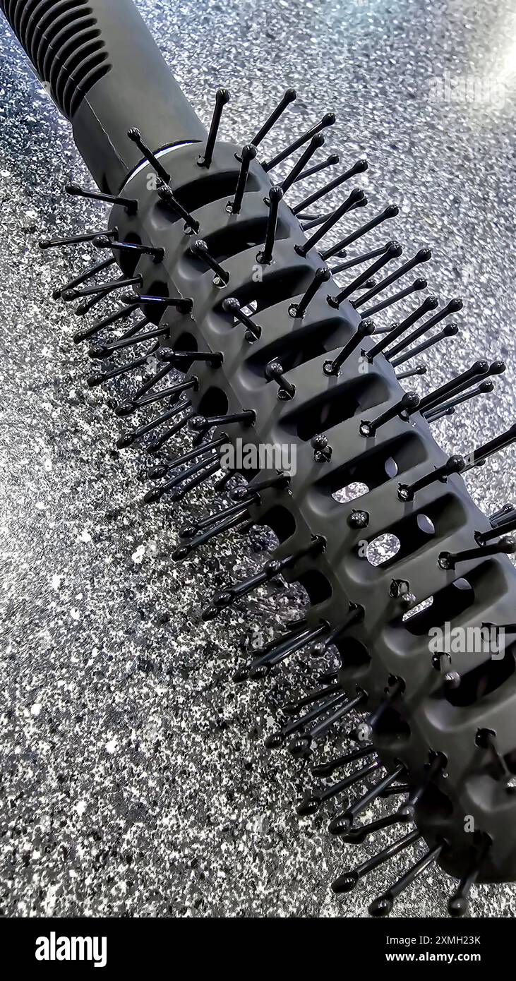 Special hairdressing comb for coloring and styling. Professional ...