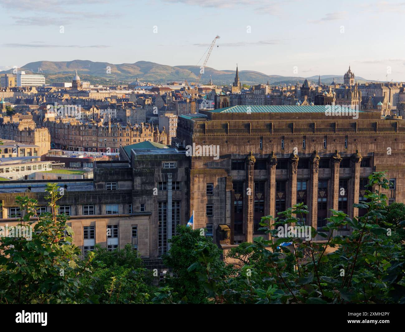 St. Andrews House building HQ of The Scottish Government and the city ...