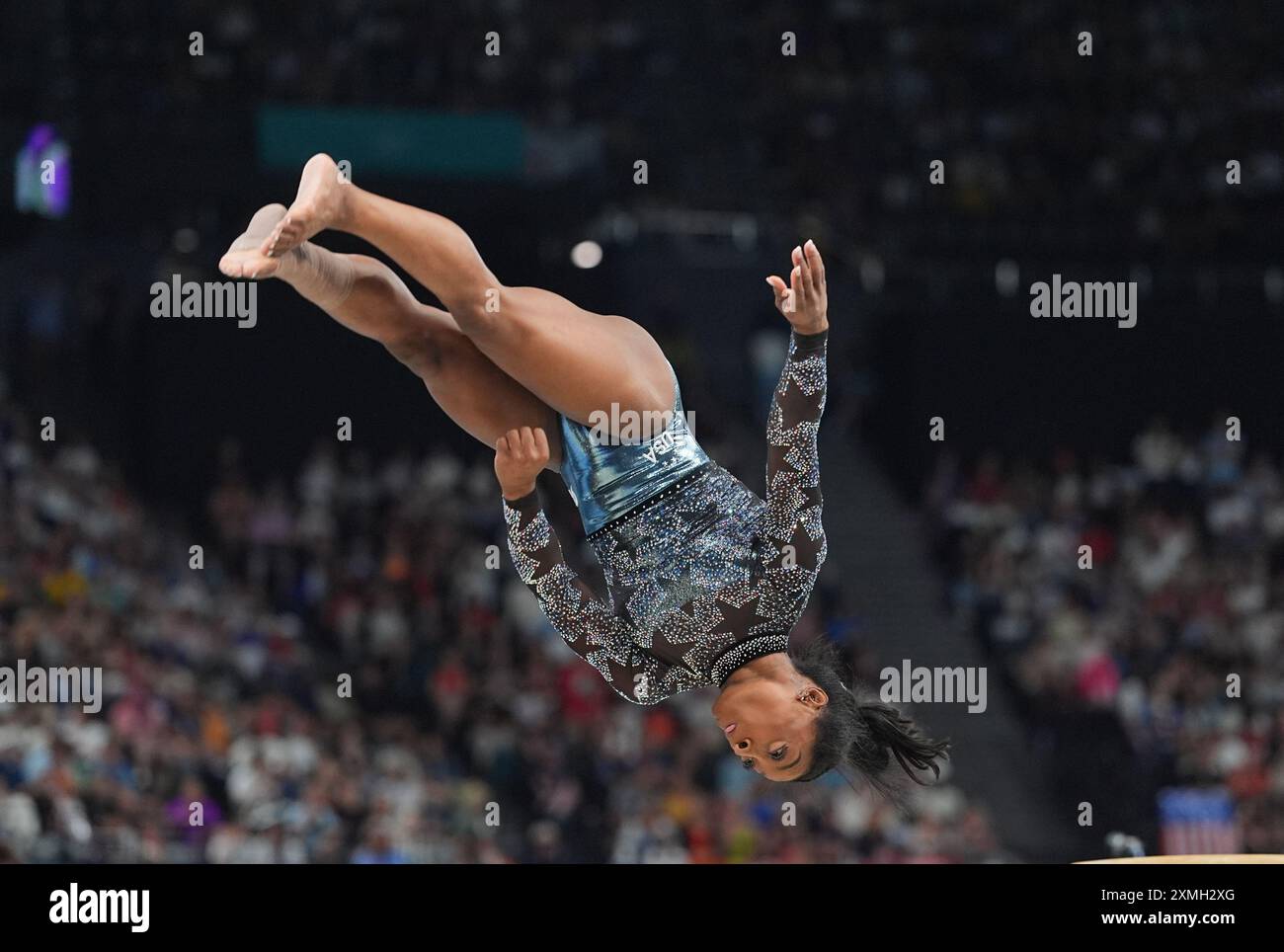 Bercy Arena, Paris, France. 28th July, 2024. Simone Biles (United ...