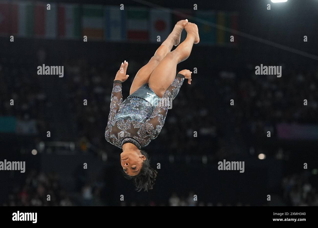 Bercy Arena, Paris, France. 28th July, 2024. Simone Biles (United ...