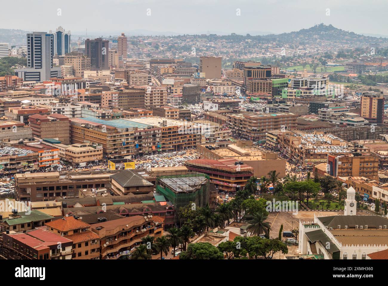 Kampala city downtown hi-res stock photography and images - Alamy