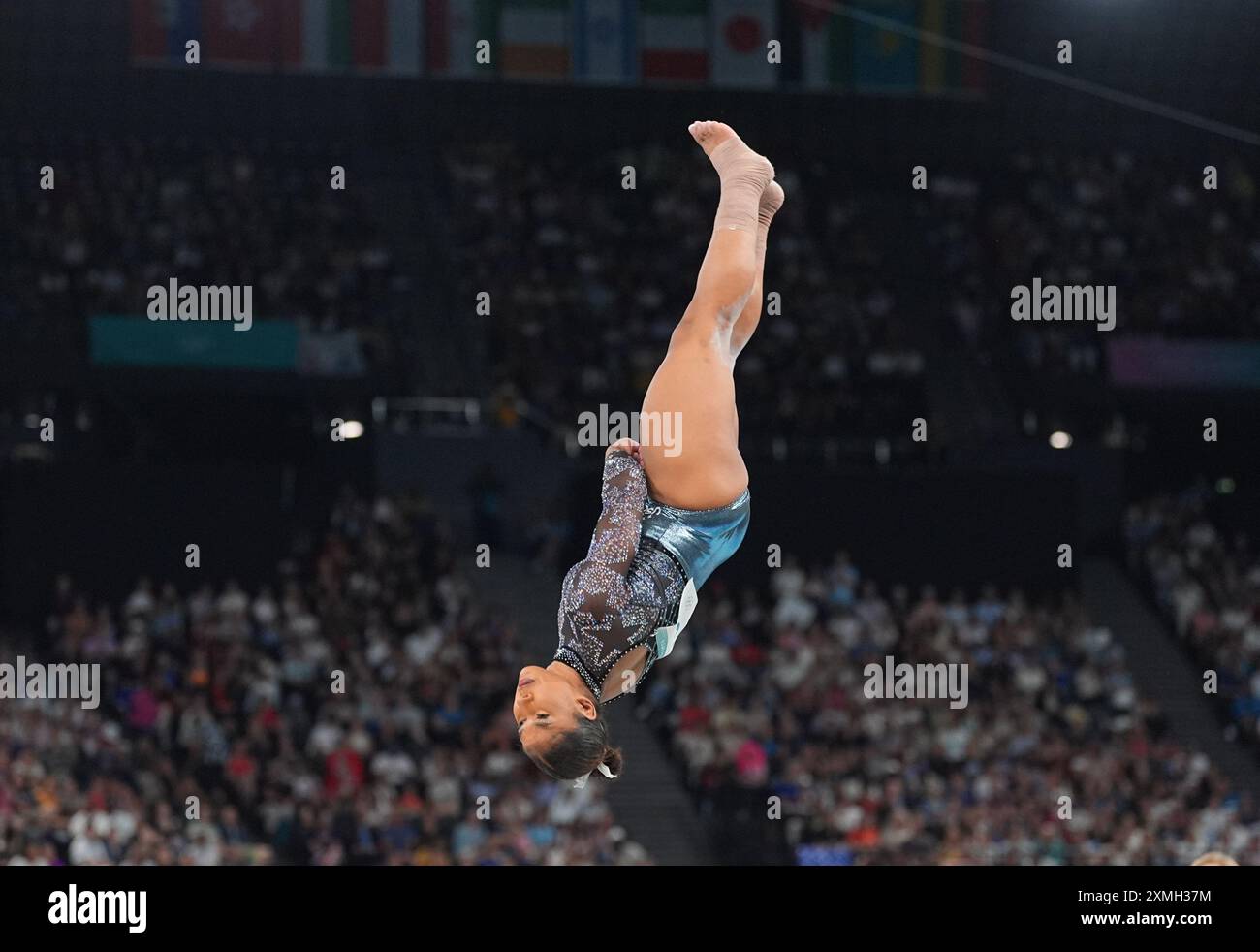 Bercy Arena, Paris, France. 28th July, 2024. Jordan Chiles (United ...