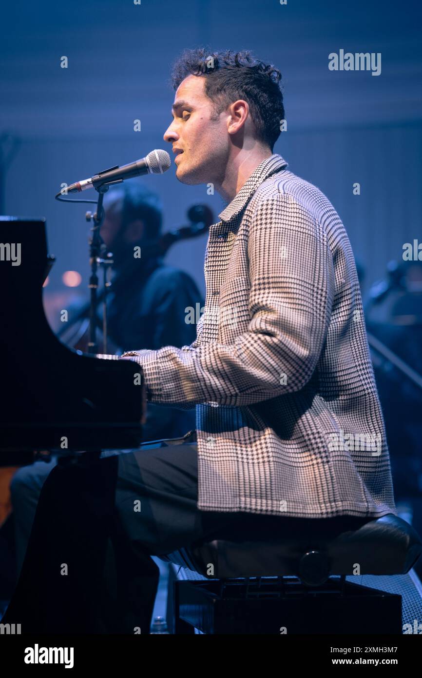 28th July 2024 - Gateshead, UK: Jordan Rakei peforms with Royal ...